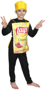 KAKU FANCY DRESSES Chips Wafer Junk Food Dress, Object Costume For Boy ...