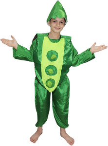 KAKU FANCY DRESSES Vegetable Costume Peas Dress for Boys & Girls ...