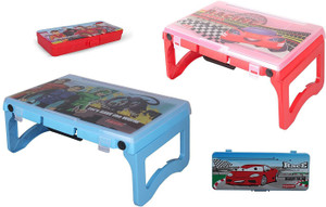 HALSEY Plastic Kids Study Desk- Portable Light Weight Desk-Foldable ...