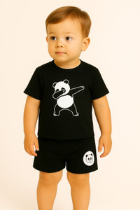 pankhu Baby Boys & Baby Girls Casual T-shirt Shorts Price in India ...