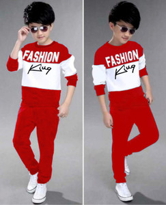 FastColors Boys & Girls Casual T-shirt Track Pants Price in India - Buy ...