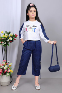 AKRA Girls Party(Festive) Top Trouser Price in India - Buy AKRA Girls ...