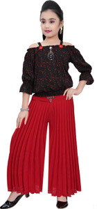 CLOTH ADDA Girls Party(Festive) Top Pant Price in India - Buy CLOTH ...