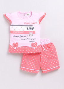 TINY BINY Girls Casual Top Shorts Price in India - Buy TINY BINY Girls ...