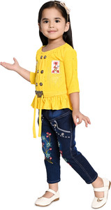 FashionDuJour Girls Party(Festive) Top Pant Price in India - Buy ...