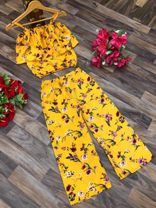 KhushiCreation Girls Party(Festive) Top Pant Price in India - Buy ...