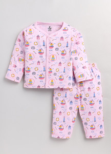 TINY BINY Baby Boys & Baby Girls Casual Shirt Pyjama Price in India ...