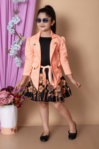 FASSY Girls Midi/Knee Length Party Dress Price in India - Buy FASSY ...