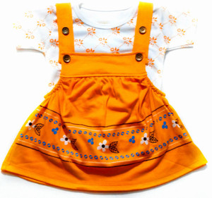 RUKMINI Indi Girls Below Knee Casual Dress Price in India - Buy RUKMINI ...