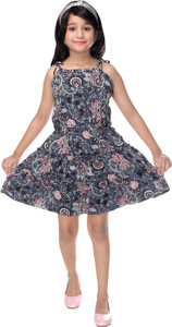 kaizenKraft Girls Above Knee Casual Dress Price in India - Buy ...
