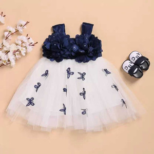 LITTLE MAMA Baby Girls Mini/Short Party Dress Price in India - Buy ...