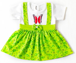 RUKMINI Indi Baby Girls Midi/Knee Length Party Dress Price in India ...