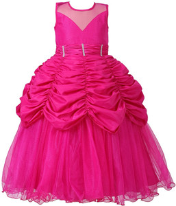 MINSA Girls Maxi/Full Length Festive/Wedding Dress Price in India - Buy ...