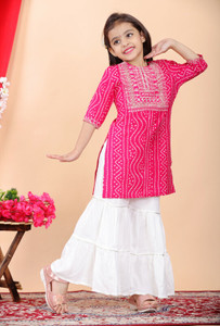 SHAHUDI DESIGNER Girls Festive & Party Kurta and Pyjama Set Price in ...