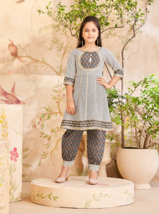 SANGARIA Girls Festive & Party Kurta and Patiala Set Price in India ...