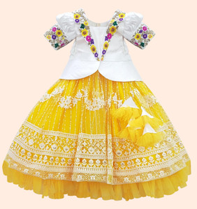 Wommaniya Impex Girls Lehenga Choli Ethnic Wear, Fusion Wear ...
