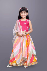 Kids Clothing By VNB Indi Girls Lehenga Choli Party Wear Printed ...