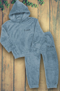 Uttam Kids Nightwear Boys & Girls Solid Fleece Blend Price in India ...