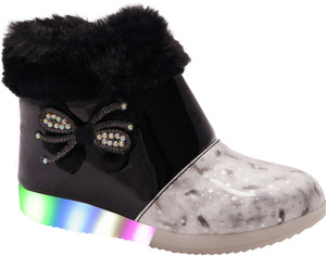 LNG Lifestyle Girls Zip Casual Boots Price in India - Buy LNG Lifestyle ...