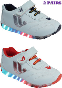 LNG Lifestyle Boys & Girls Velcro Running Shoes Price in India - Buy ...