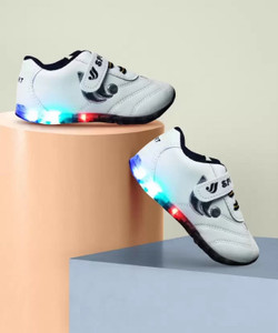 LNG Lifestyle Boys & Girls Velcro Running Shoes Price in India - Buy ...