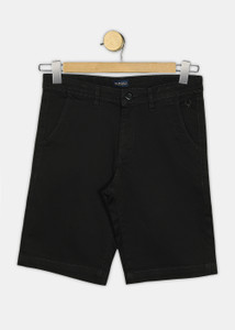 Allen Solly Junior Short For Boys Casual Solid Pure Cotton Price in ...