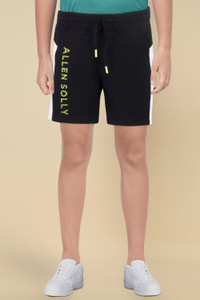 Allen Solly Short For Boys Casual Solid Cotton Blend Price in India ...