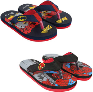 Kick up Batman Boys & Girls Slip On Slipper Flip Flop Price in India ...