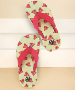 Yk Girls Slip On Slipper Flip Flop Price in India - Buy Yk Girls Slip ...