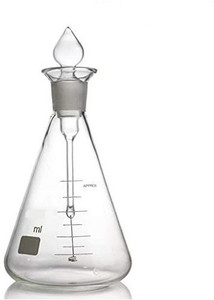 BOROESSEL OXYGEN COMBUSTION FLASK AS PER USP _300ML Kinetic Energy ...