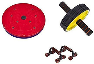 Celebrino Combo of Ab Exercise Tummy Twister Chest Press Push Up Bar ...