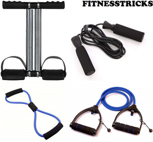 Fitnesstricks Gym Home Workout Set Fitness Accessory Kit Kit - Buy ...