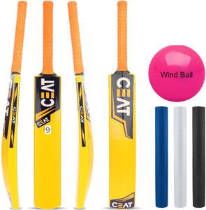 Pro Game PVC Full Size Bat (For 15-21 Years)Hard Plastic bat With 1Wind ...