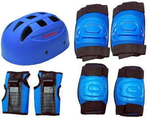 HK Sports Skating Protection Kit - Helmet | Elbow | Knee | Hand Guard ...
