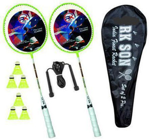 rk son wide body duble wire with rope Branded New n Badminton Kit - Buy ...