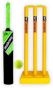 ROXON Hard Plastic Cricket Kit Size Full For 15+ Years Seniors Cricket ...