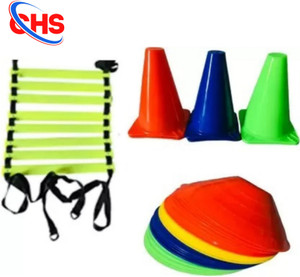 CHS 4Meter Ladder Range Of 8, Cone Marker 6inch 10pcs, Space Marker ...