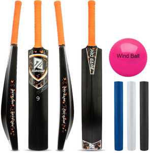 Pro Game PVC Full Size Bat (For 15-21 Years)Hard Plastic bat With 1Wind ...