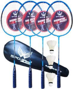 SPO Zone Badminton Racket Badminton Kit - Buy SPO Zone Badminton Racket ...