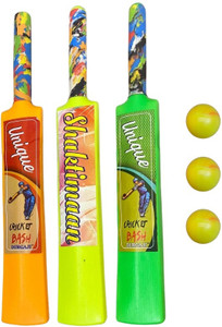 Durga ji Bat -Ball (Jali) cricket - Combo Cricket Kit Cricket Kit - Buy ...