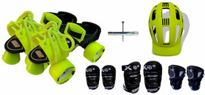 Jaspo Power Pack Pro Senior Skates Combo (Skates+Helmet+Knee+Elbow ...