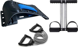 CODIVER Neck and Upper Back Stretcher Tummy Trimmer With Toning Tube ...