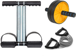 CODIVER Tummy trimmer ab exerciser Resistance tube fitness kite Fitness ...