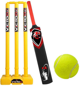 VICTOO Plastic Cricket Kit,Size SH (34 X 4.5inch)for All Age Group ...