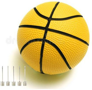 METROL Yellow Basketball With Pin Basketball Kit - Buy METROL Yellow ...