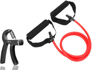 SOOPPASWAY finger strengthener hand grip with single toning tube for ...