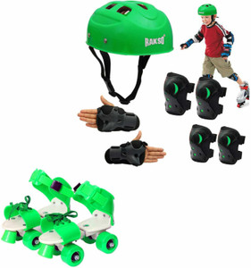 Rakso KIDS Skating & Cycling Protective skating safety kit WITH ROLLER ...