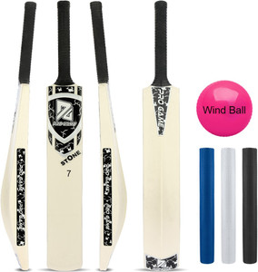 Pro Game PVC Full Size Bat (For 15-21 Years)Hard Plastic bat With 1Wind ...