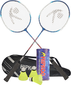 Hipkoo Sports Junior Player Badminton Set, 2 Wide Body Racket with ...