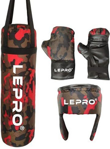 LEPRO Kids Boxing Kit, Kids Punching Bag Set, Hanging Boxing Bag 7-12 ...